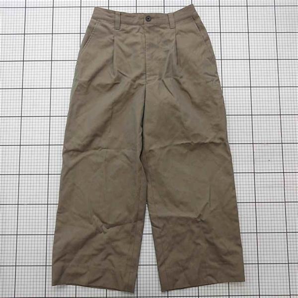 管理番号： 151202001892120260308ベースW/鈴付属品： 無<br>採寸はAIが1cm各の格子背景で行っております。素材： 画像参照色： メゾンスペシャル MAISON SPECIAL ウールパンツ 02サイズ...