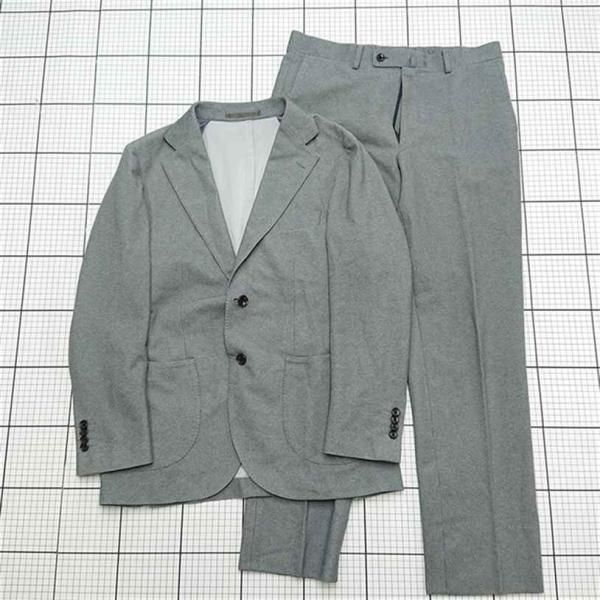 管理番号： 151202003282820260308ベースW/A付属品： 無<br>採寸はAIが1cm各の格子背景で行っております。素材： 画像参照色： ルシック Le Chic LE COLLEZIONI スーツセットアップ...
