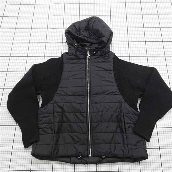 管理番号： 151210000831620260308ベースB/K付属品： 無<br>採寸はAIが1cm各の格子背景で行っております。素材： 画像参照色： クレドエスプリ Cle de L'esprit フード付き中綿切替ジャケ...