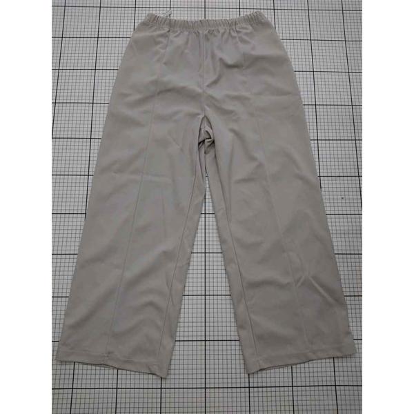 管理番号： 151219001214920260308ベースB/K付属品： 無<br>採寸はAIが1cm各の格子背景で行っております。素材： 画像参照色： デッサン Dessin ポリエステル ワイドパンツ ベージュ系 レディー...