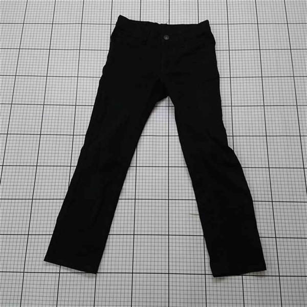 管理番号： 151222002530920260320ベースB/K付属品： 無<br>採寸はAIが1cm各の格子背景で行っております。素材： 画像参照色： エドウイン EDWIN EJB02-75 ブラック系 キッズストレートパ...