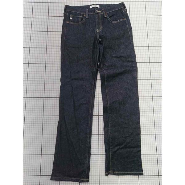 管理番号： 151222005305020260320ベースB/K付属品： 無<br>採寸はAIが1cm各の格子背景で行っております。素材： 画像参照色： サムシング SOMETHING GSOM13 ストレートデニムパンツ イ...