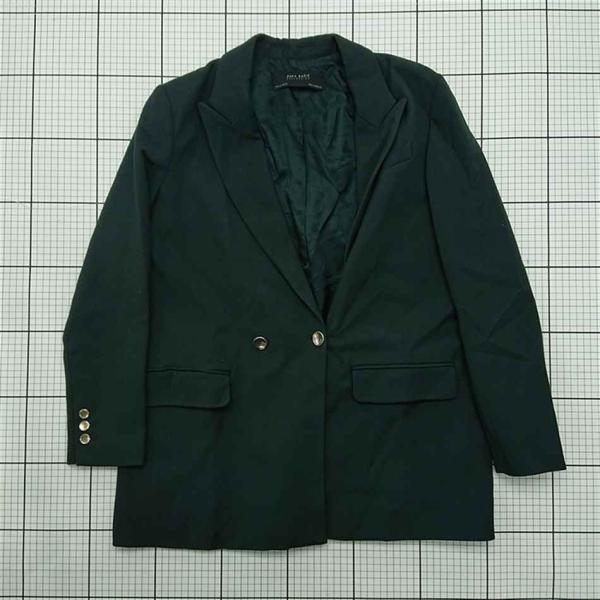 管理番号： 151222005481120260320ベースB/K付属品： 無<br>採寸はAIが1cm各の格子背景で行っております。素材： 画像参照色： ザラ ZARA BASIC COLLECTION テーラードジャケット ...