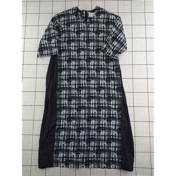 管理番号： 160115001533420260320ベースB/K付属品： 無<br>採寸はAIが1cm各の格子背景で行っております。素材： 画像参照色： サップ SUPP. NO ONE ELSE 221-4005 チェック柄...