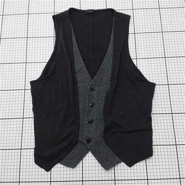 管理番号： 160121000332520260320ベースB/K付属品： 無<br>採寸はAIが1cm各の格子背景で行っております。素材： 画像参照色： ジュンメン JUNMEN ベスト ジレ AAM-3941-B ブラック系...