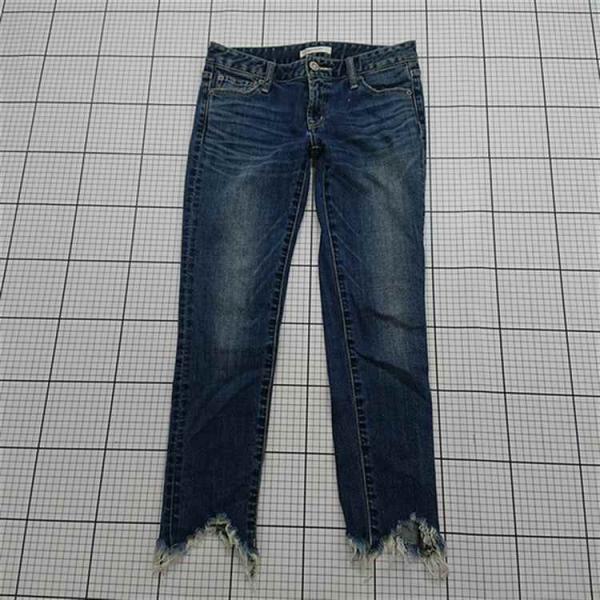 管理番号： 160121001425320260320ベースB/K付属品： 無<br>採寸はAIが1cm各の格子背景で行っております。素材： 画像参照色： マウジー MOUSSY 029BSA12-0060-2 デニムパンツ 2...