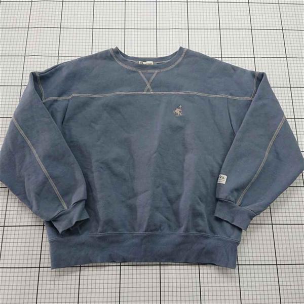 管理番号： 160126000842420260320ベースB/K付属品： 無<br>採寸はAIが1cm各の格子背景で行っております。素材： 画像参照色： ジャヴァ Java スウェットシャツ メンズ Mサイズ ブルー系サイズ：...