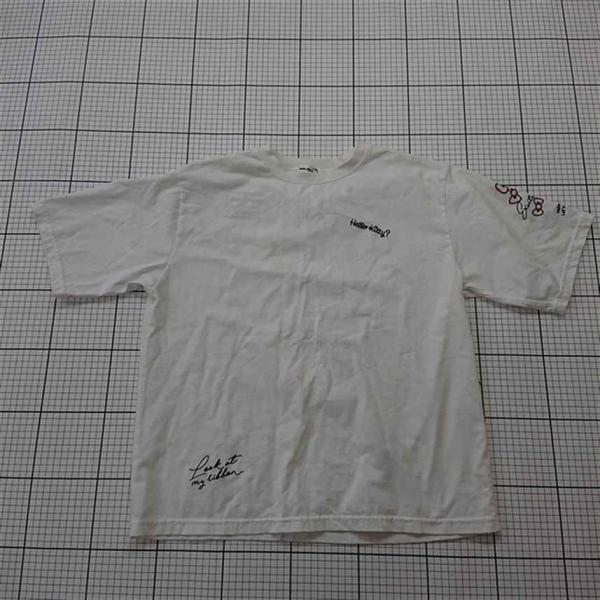 管理番号： 160126001531620260320ベースB/K付属品： 無<br>採寸はAIが1cm各の格子背景で行っております。素材： 画像参照色： ハローキティ Hello Kitty レディースTシャツ 白 Mサイズ ...