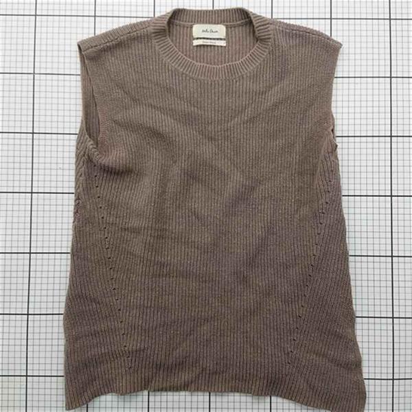 管理番号： 160204006716720260320ベースB/K付属品： 無<br>採寸はAIが1cm各の格子背景で行っております。素材： 画像参照色： ミラオーウェン Mila Owen 09WNT201217 リネンブレン...