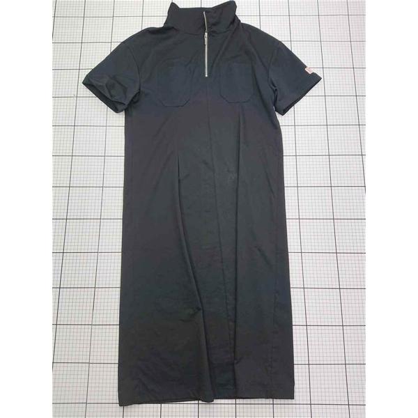 管理番号： 160213000746220260320ベースB/K付属品： 無<br>採寸はAIが1cm各の格子背景で行っております。素材： 画像参照色： ジャバ Java jv1010215 ハイネック半袖ワンピース ブラック...