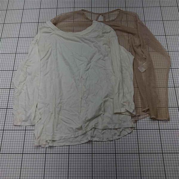 管理番号： 160213000812420260320ベースB/K付属品： 無<br>採寸はAIが1cm各の格子背景で行っております。素材： 画像参照色： ケービーエフ KBF KB04-21C340 シアートップス＆カットソー...