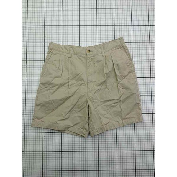 管理番号： 160219000107320260320ベースB/K付属品： 無<br>採寸はAIが1cm各の格子背景で行っております。素材： 画像参照色： コビングトン Covington コットンショートパンツ ベージュ系 3...