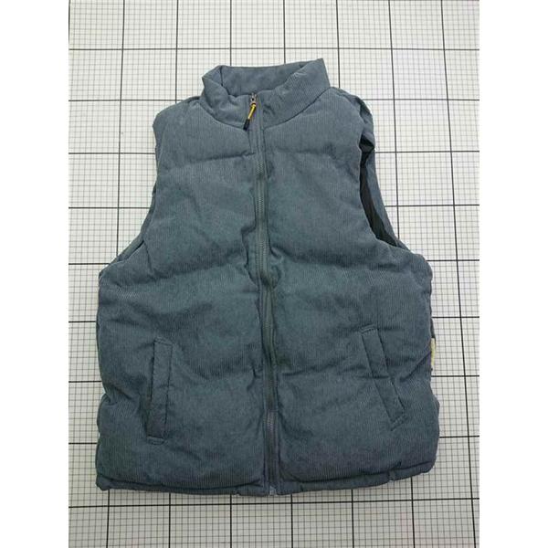 管理番号： 160219000933820260320ベースB/K付属品： 無<br>採寸はAIが1cm各の格子背景で行っております。素材： 画像参照色： ジェーンケイ Jayne K コーデュロイ中綿ベスト グレー系 レディー...