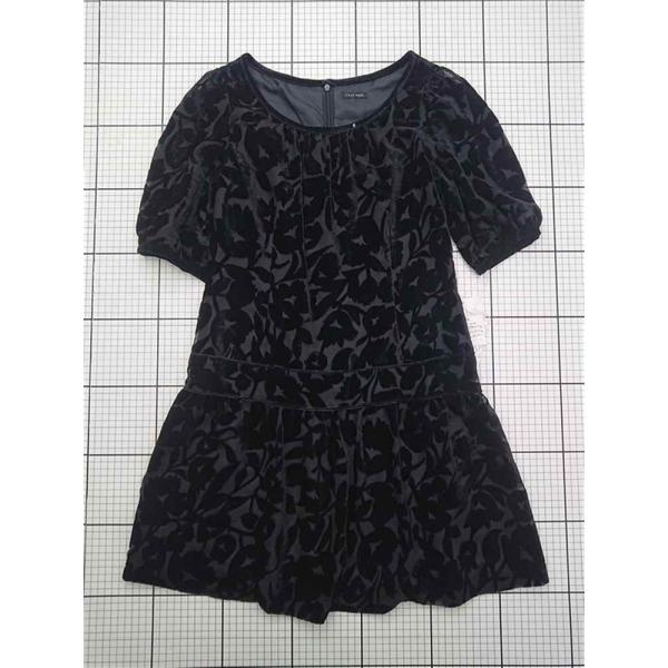 管理番号： 160302000608420260320ベースB/K付属品： 無<br>採寸はAIが1cm各の格子背景で行っております。素材： 画像参照色： レストローズ LEST ROSE SET3730-3 ベロアフラワー柄ワ...