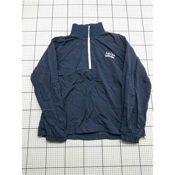 管理番号： 160309002055320260408ベースB/K付属品： 無<br>採寸はAIが1cm各の格子背景で行っております。素材： 画像参照色： ジャバ JaVa ナイロンハーフジップブルゾン ネイビー系 S レディー...