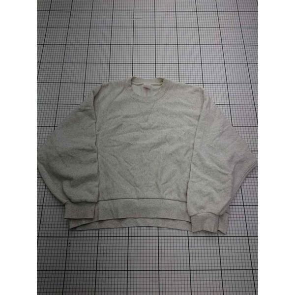 管理番号： 160309002167320260414ベースB/K付属品： 無<br>採寸はAIが1cm各の格子背景で行っております。素材： 画像参照色： ニコアンド niko and... クルーネック スウェット トレーナー...