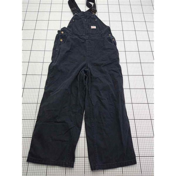 管理番号： 160316000203820260327ベースB/K付属品： 無<br>採寸はAIが1cm各の格子背景で行っております。素材： 画像参照色： ジャバ JaVa clf046 コットンオーバーオール ブラック系 Sサ...