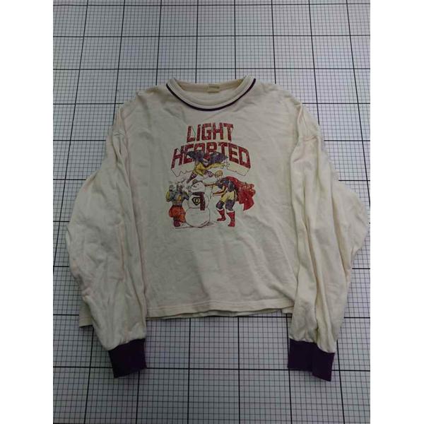 管理番号： 160316000602920260414ベースB/K付属品： 無<br>採寸はAIが1cm各の格子背景で行っております。素材： 画像参照色： ダブルネーム DOUBLE NAME LIGHT HEARTEDプリント...