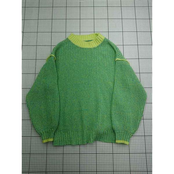 管理番号： 160316000693720260414ベースB/K付属品： 無<br>採寸はAIが1cm各の格子背景で行っております。素材： 画像参照色： スナッチ snatch. 232-021-1031no-2 グリーン系ニ...