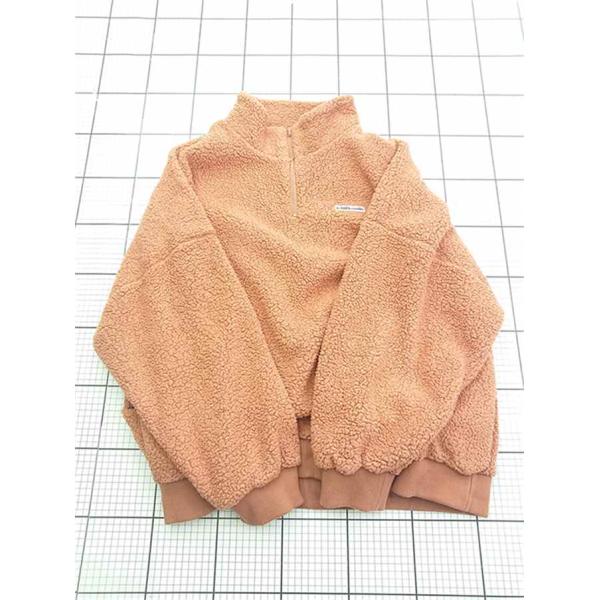 管理番号： 160323002519620260416ベースB/K付属品： 無<br>採寸はAIが1cm各の格子背景で行っております。素材： 画像参照色： ジャバ Java ボアフリース ハーフジップジャケット XLサイズ メン...