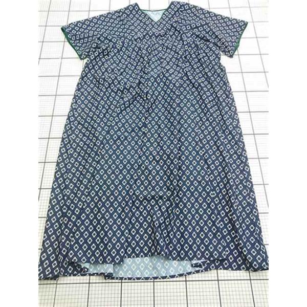 管理番号： 160323002524020260416ベースB/K付属品： 無<br>採寸はAIが1cm各の格子背景で行っております。素材： 画像参照色： ローリーズバイコーナーズ Lowry by Corners 幾何学柄ワン...