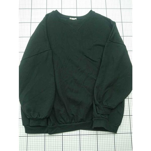 管理番号： 160403002329020260501ベースB/K付属品： 無<br>採寸はAIが1cm各の格子背景で行っております。素材： 画像参照色： ジャバ JaVa elf077 クルーネックスウェット ブラック系 XL...