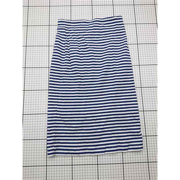 管理番号： 160403002852320260520ベースB/K付属品： 無<br>採寸はAIが1cm各の格子背景で行っております。素材： 画像参照色： スナイデル snidel SWCS142195 ボーダータイトスカート ...