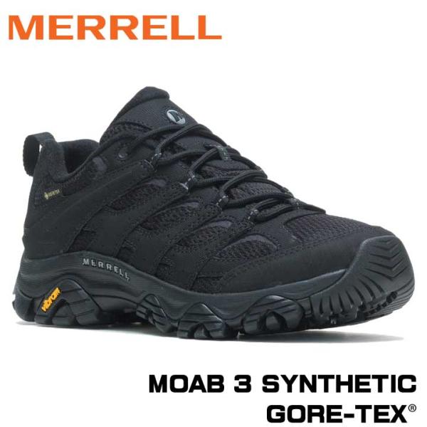 MERRELLM500239 J500239MOAB 3 SYNTHETIC MID GORE-TEX【ウェイト】約430g (27.0cm/片足)【スタックハイト】ヒール 30mm - つま先 20mm［10mmドロップ］【ラグ深】5mm...