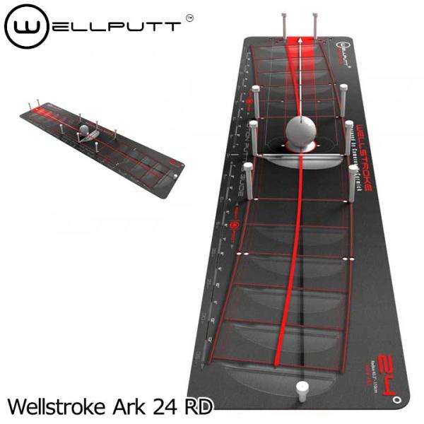 【発売日：2022年03月04日】Wellputt Wellstroke Ark24 RD【長さ】81cm【幅】19.5cm