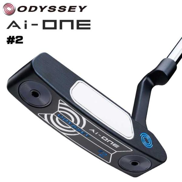 【発売日：2024年02月16日】ODYSSEY AI-ONE ONE #2 CH【ロフト角（°）】3.0【ライ角（°）】70.0【長さ (インチ)】33,34【グリップ（重さ）】Ai-ONE Pistolグリップ（約76g）【ヘッド素材】...