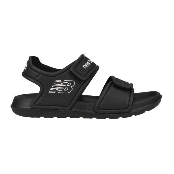 ニューバランス SPSD v1 Strap Sandal NBJ-SYFSPSA1M-00 (00)BLACK 【特徴】甲部と爪先の2カ所でフィット調整できる面ファスナーを搭載したストラップサンダル。軽量なGROUND CONTACTソール...