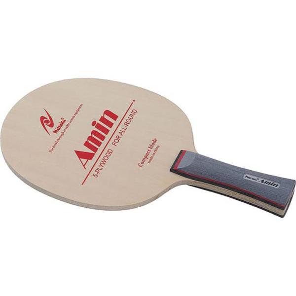 ニッタク アミン FL NTA-NE6885  【特徴】軽量でボールコントロールがしやすい。 【素材】木材5枚合板 【サイズ】全長254×幅148mm(グリップ/長さ100×厚さ24mm)