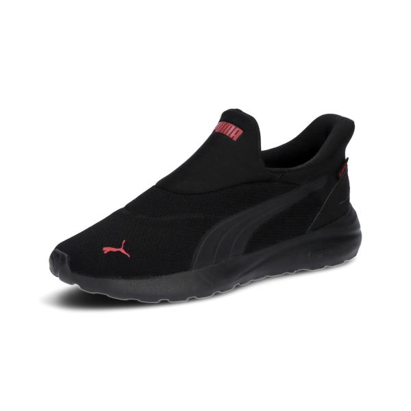 プーマ SOFTRIDE コスミック EASE IN PMJ-402631-01 (01)PUMA Black-PUMA Black-PUMA Red