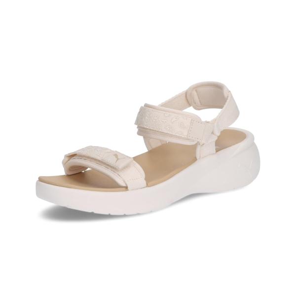 プーマ スポーティ サンダル ウィメンズ VOLA P PMJ-407406-02 (02)Alpine Snow-Frosted Ivory