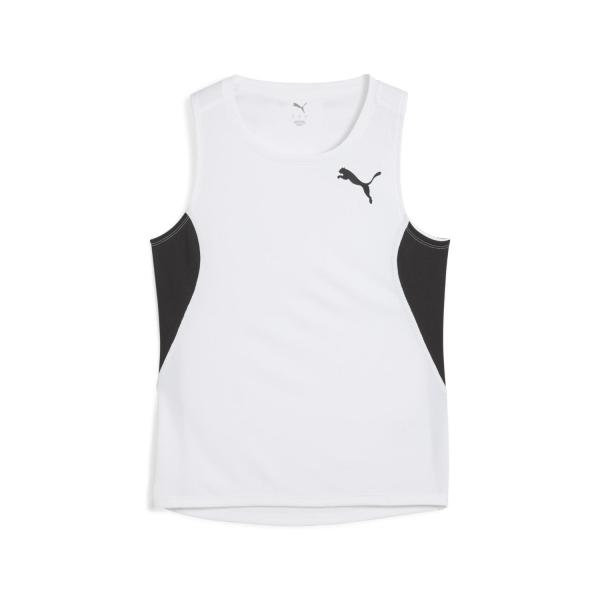 プーマ W CROSS THE LINE SINGLET 3.0 PMJ-528182-02 (02)PUMA White 【特徴】 【素材】■本体:ポリエステル100%■切替:ポリエステル100% 【サイズ】XS〜XXL
