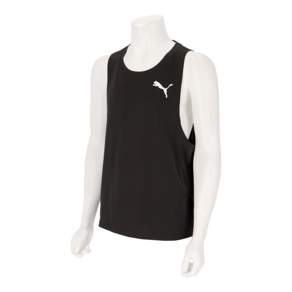 プーマ M CROSS THE LINE SINGLET 3.0 PMJ-528190-01 (01)PUMA Black 【特徴】この軽量なシングレットで自己ベストを追いかけましょう。dryCELLを搭載してドライに保ち、フラットロックス...