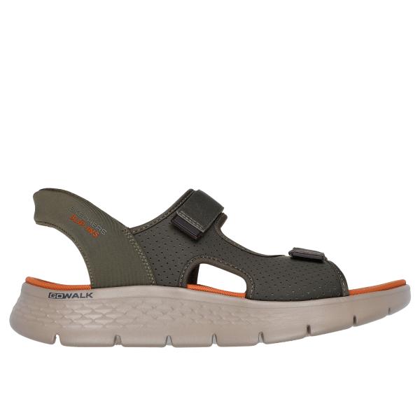 スケッチャーズ GO WALK FLEX SANDAL-EASY ENTR SKJ-229210-OLV (OLV)OLIVE