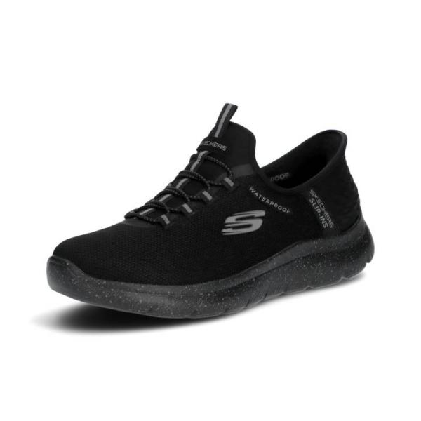 スケッチャーズ SUMMITS-CORBOS SKJ-232962W-BBK (BBK)BLACK 【特徴】防水仕様のSkechers Hands Free Slip-ins(TM)(スケッチャーズ ハンズフリー スリップインズ)が、すぐに...
