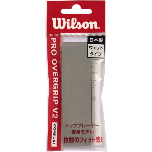 ウィルソン PRO OVERGRIP V2 1P WJP-WR844970-GRY (GRY)3001GRY 【特徴】トップ選手からも信頼され多くのプレーヤーに愛用されているプロオーバーグリップが進化した。耐久性、グリップ力、優れたフィット...