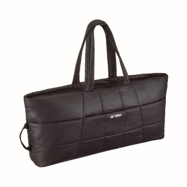 ヨネックス トートバッグワイド YNX-BAG2461W-007 (007)ブラック 【特徴】ラケット2本用、軽量、撥水 【素材】ナイロン 【サイズ】