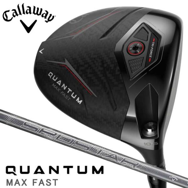 【発売日：2026年02月06日】キャロウェイ QUANTUM MAX FAST ドライバー 日本正規品 Callaway 2026【フェース素材 / 構造】鍛造 FS2S チタン + ポリメッシュ + カーボン / TRI-FORCEフェ...