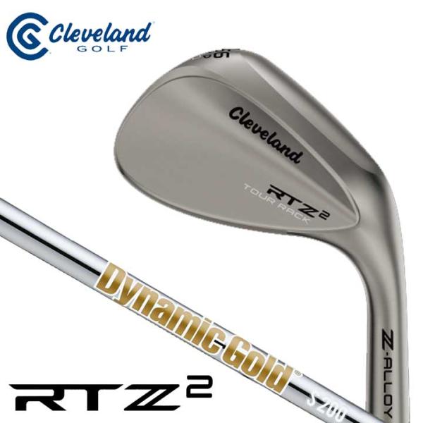 【発売日：2026年09月12日】Cleveland クリーブランド RTZ2 ツアーラック ノーメッキ ウェッジ　シャフト：ダイナミックゴールド スチール【ヘッド素材】Z-ALLOY【ヘッド製法】ロストワックス精密鋳造+フェースレーザーミ...