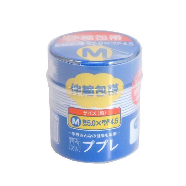 商品サイズ（mm)：　5cm×4.5ｍ(幅・長さ）外装サイズ（mm）：　ケース入(48×48×54)重量（g）：　20材質・成分：　綿・ナイロン・ポリウレタン