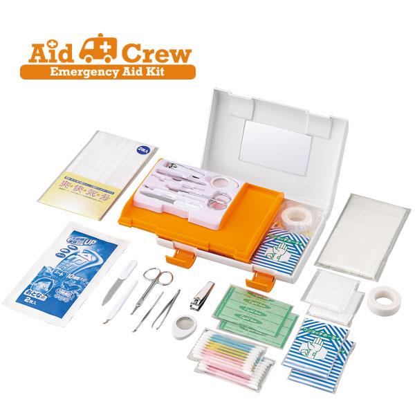 １5種類のアイテムが入った実用的でボリュームたっぷりの救急セットです。キズテープ 医療機器届出番号 27B3X00138000001本体サイズ；　W195 x D145 x H45 mm包装；　化粧箱入箱サイズ；　W148 x D50 x ...