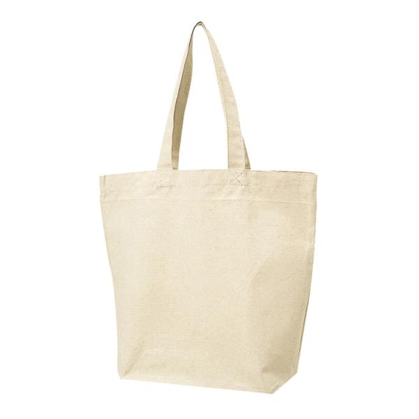 ※名入れできます。お問い合わせください。買い物やアウトドアに最適。汚れても洗濯機でジャブジャブ丸洗い！サイズ 350×400×135mmカラー 個装形態 ポリ入（10枚で）入数 60素材 綿100% 12oz