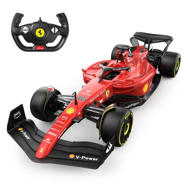 2022フェラーリF 1 rcレーシングカー、この驚くべき1/12スケールモデルはフェラーリ一級方程式チームによって正式にライセンスされ、サイズは47 x 16.6 x 10 cm。フェラーリF 1-75は前進、後退、停止、左、右の運動制御...