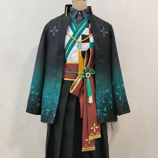 [ セット内容 ]着物/袴/羽織/シャツ/ベルト/腰飾り/紐/ソックス/ソックスバンド/胸飾りオプション【ウィッグ】：別途2480円オプション【靴22.5~29.0】：別途5980円オプション【ピアス（フックピアス/挟むピアス）】：別途16...