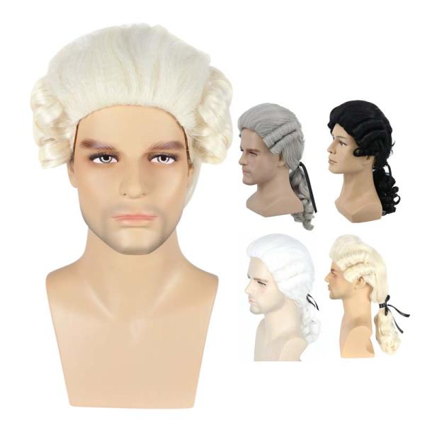 [ セット内容 ]ウィッグ/ヘアネット記載のないアクセサリー、小物等は付属されません。[ カラー ]ゴールド/シルバーホワイト/グレー/ブラック[ 素材 ]ファイバー[ サイズ ](cm)フリーサイズ/アジャスター有り（調整可能）※表記寸法...