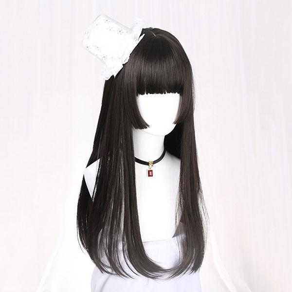 [ セット内容 ]ウィッグ/ヘアネット【※こちらの商品は、個人差等ございますので、商品ご到着後、お客様ご自身より手くしやカット等多少の調節が必要な場合もございます。】「記載のないアクセサリー　小物等は付属しません」[ カラー ]写真をご参照...