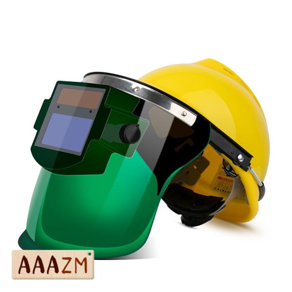 素材:PCカラー:イエロー+グリーン 視野サイズ:107*84mmフレームサイズ:110*90mm適用シーン:電気溶接 切断機 ガスシールド溶接 アルゴンアーク溶接 溶接 研磨など適用対象:DIYユーザー 溶接初心者 研削作業 電気溶接 溶...